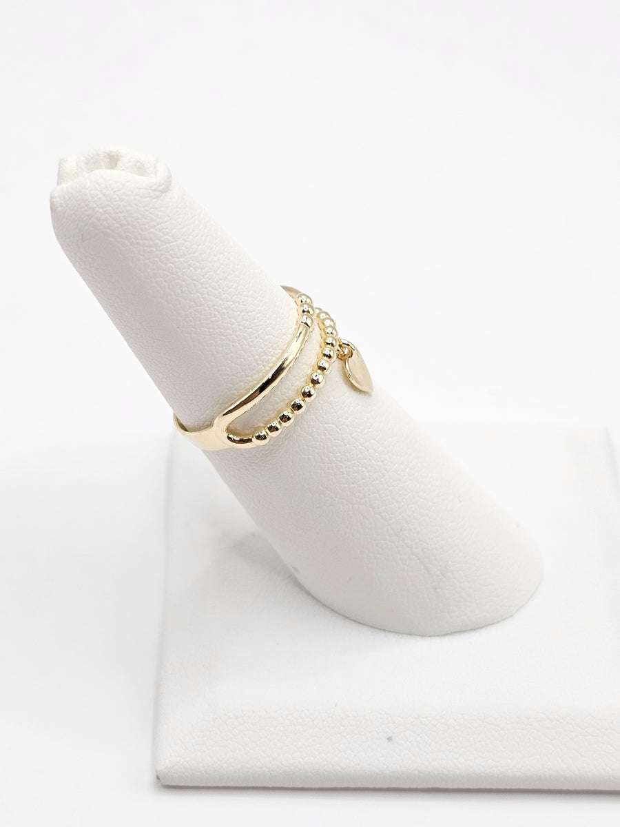 14K Gold Ring - Heart – Jessyjewelryshop