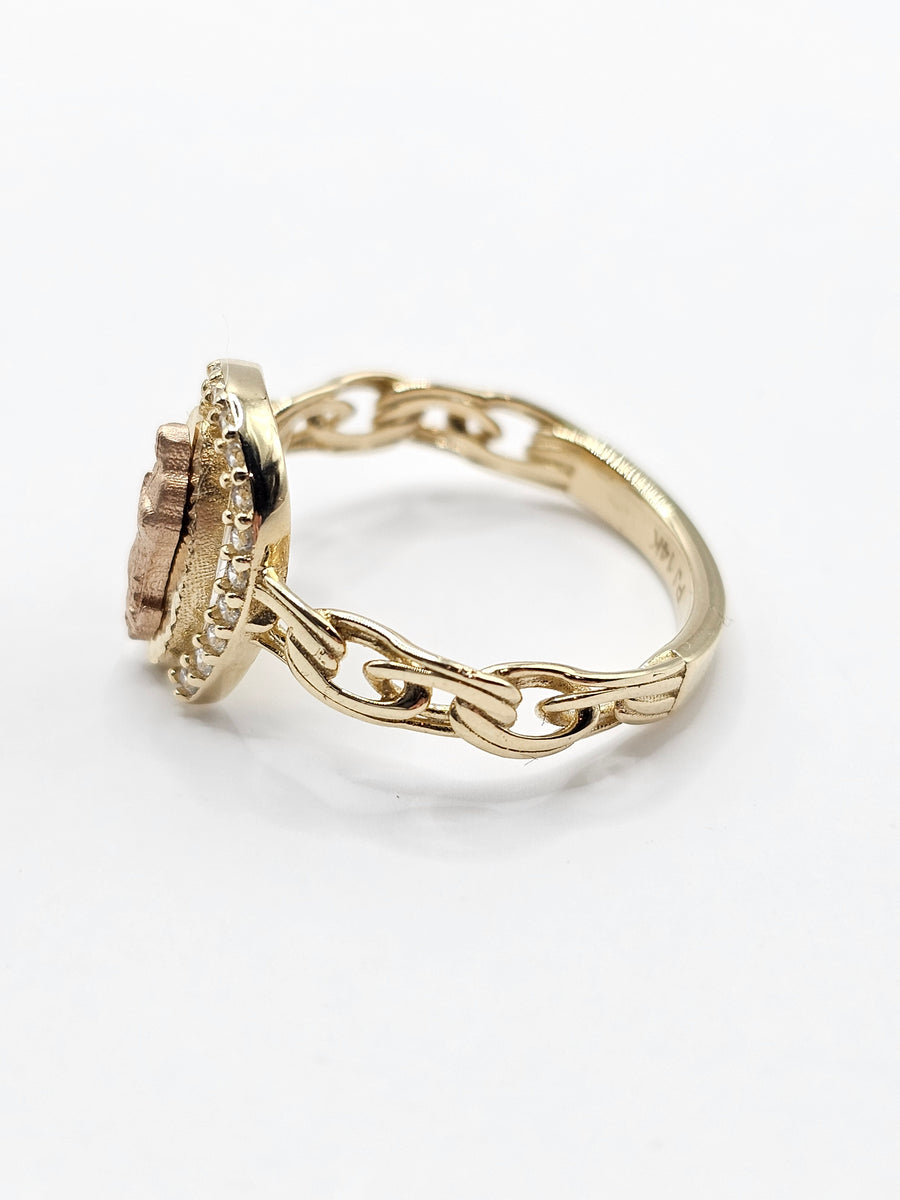 14K Gold Ring - Virgin Mary – Jessyjewelryshop
