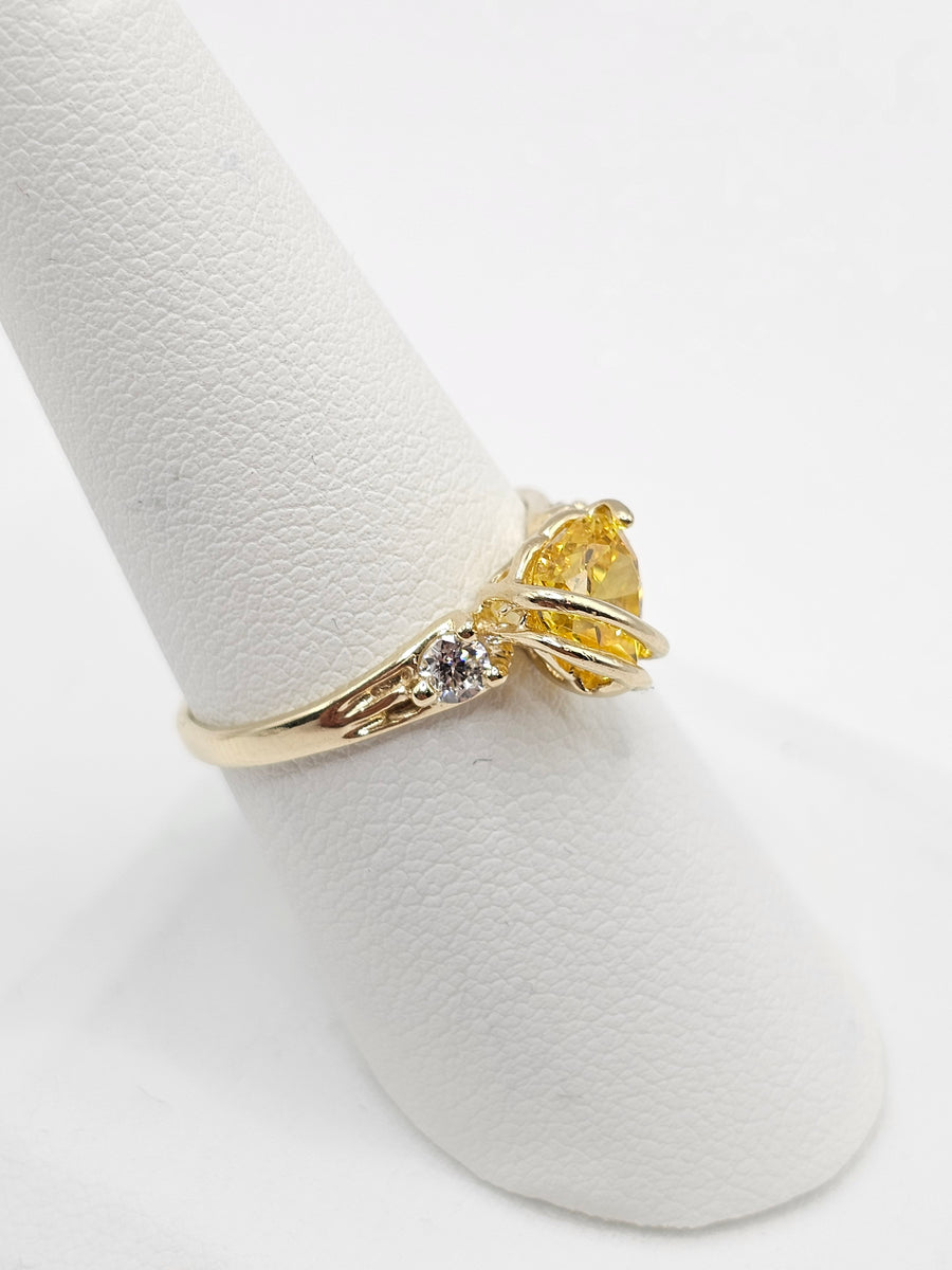 14K Gold Ring - Heart – Jessyjewelryshop