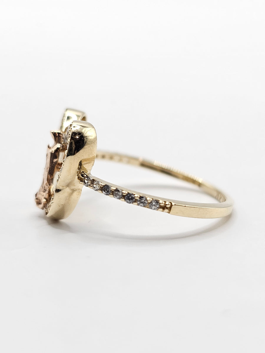 14K Gold Ring - Virgin Marry – Jessyjewelryshop