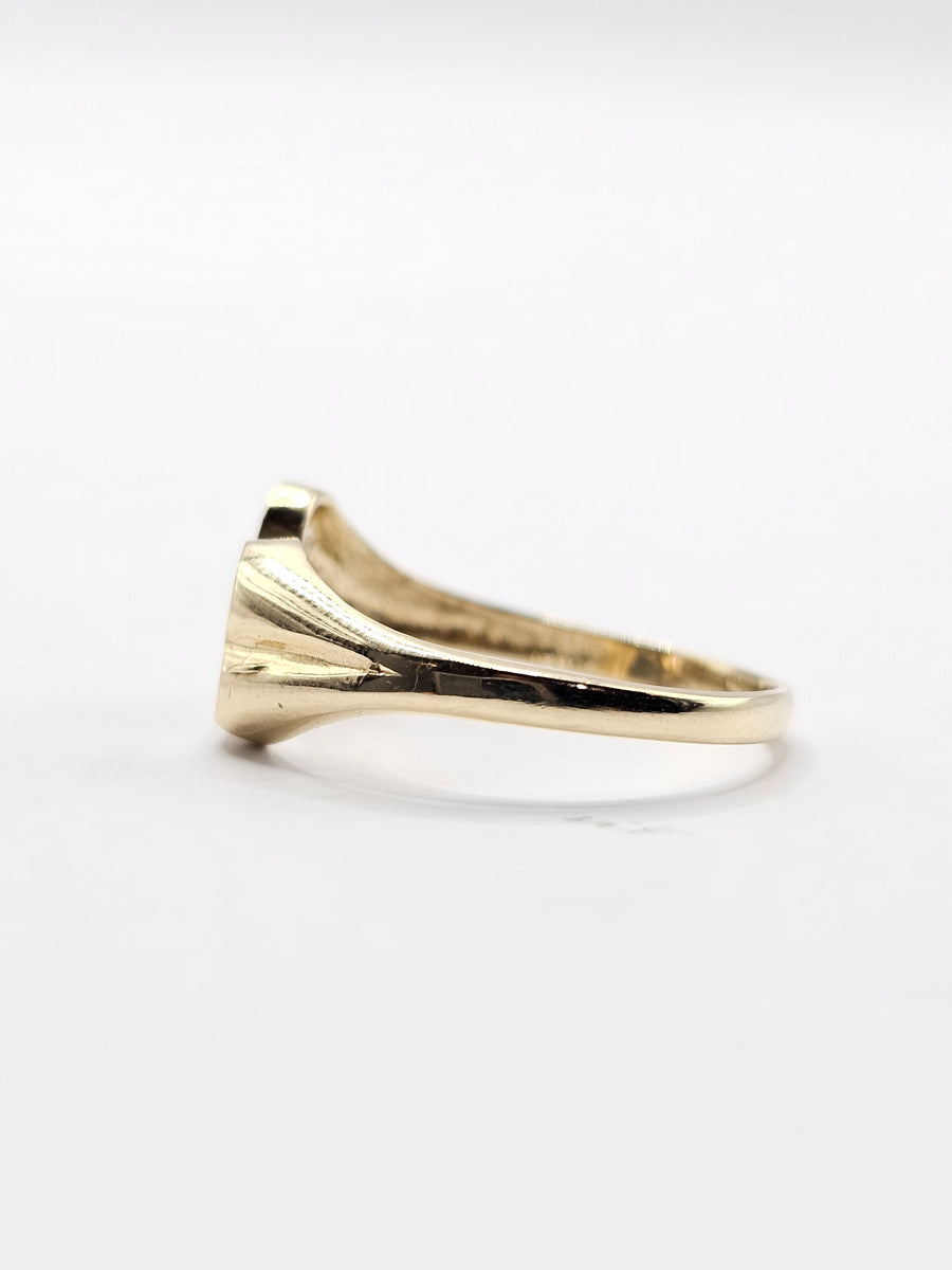 14K Gold Ring - Heart – Jessyjewelryshop