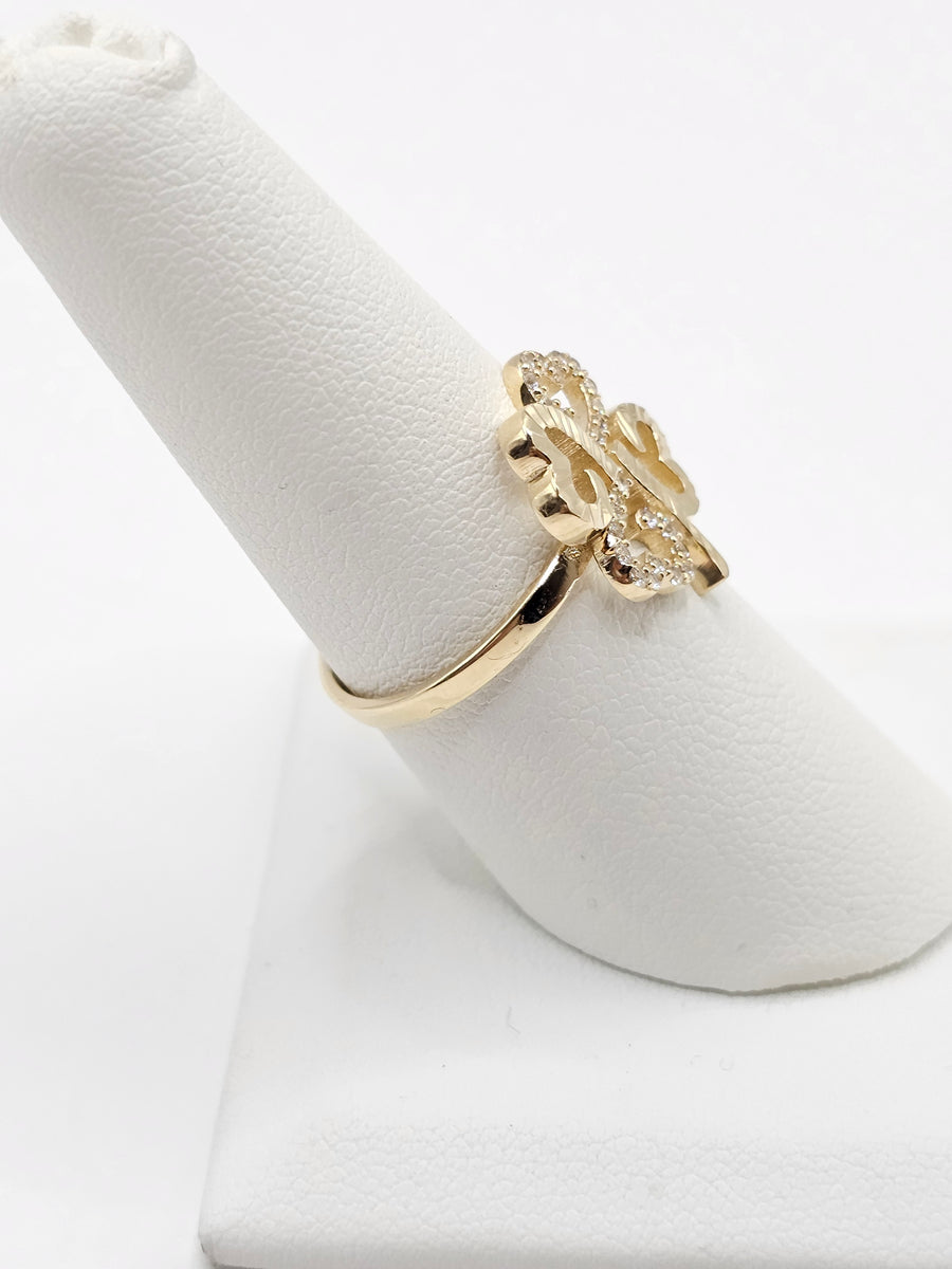 14K Gold Ring - Hearts – Jessyjewelryshop