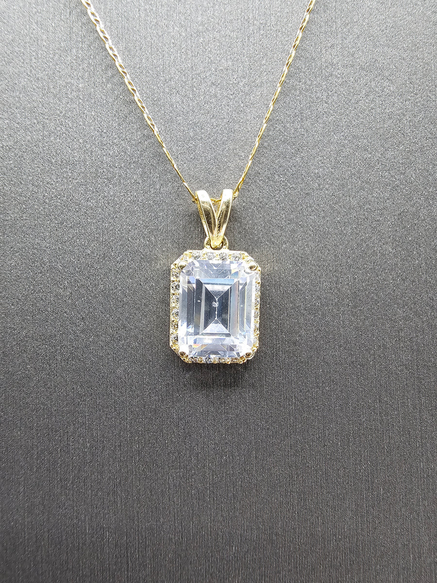 14k Gold Chain w/Pendant - Fashion Pendant – Jessyjewelryshop