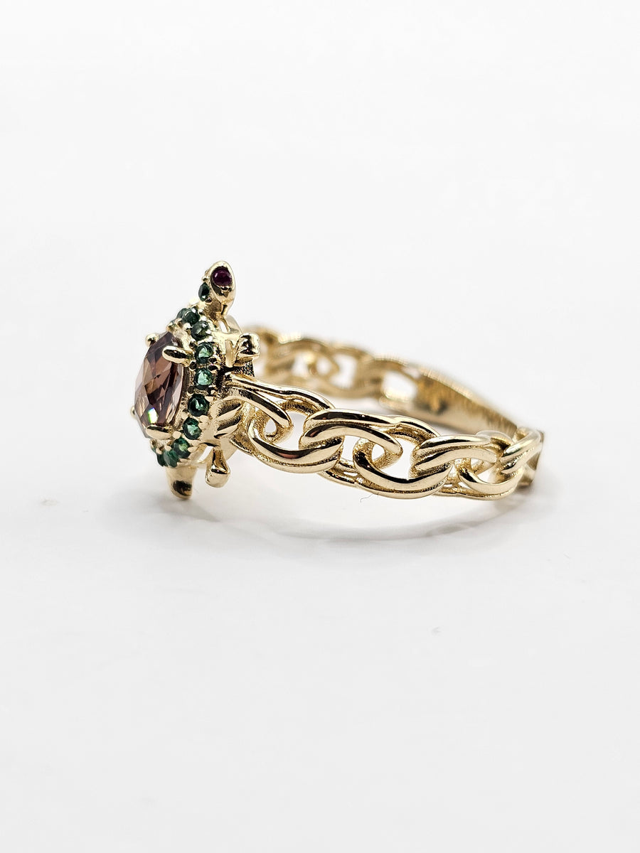 14K Gold Ring - Turtle – Jessyjewelryshop